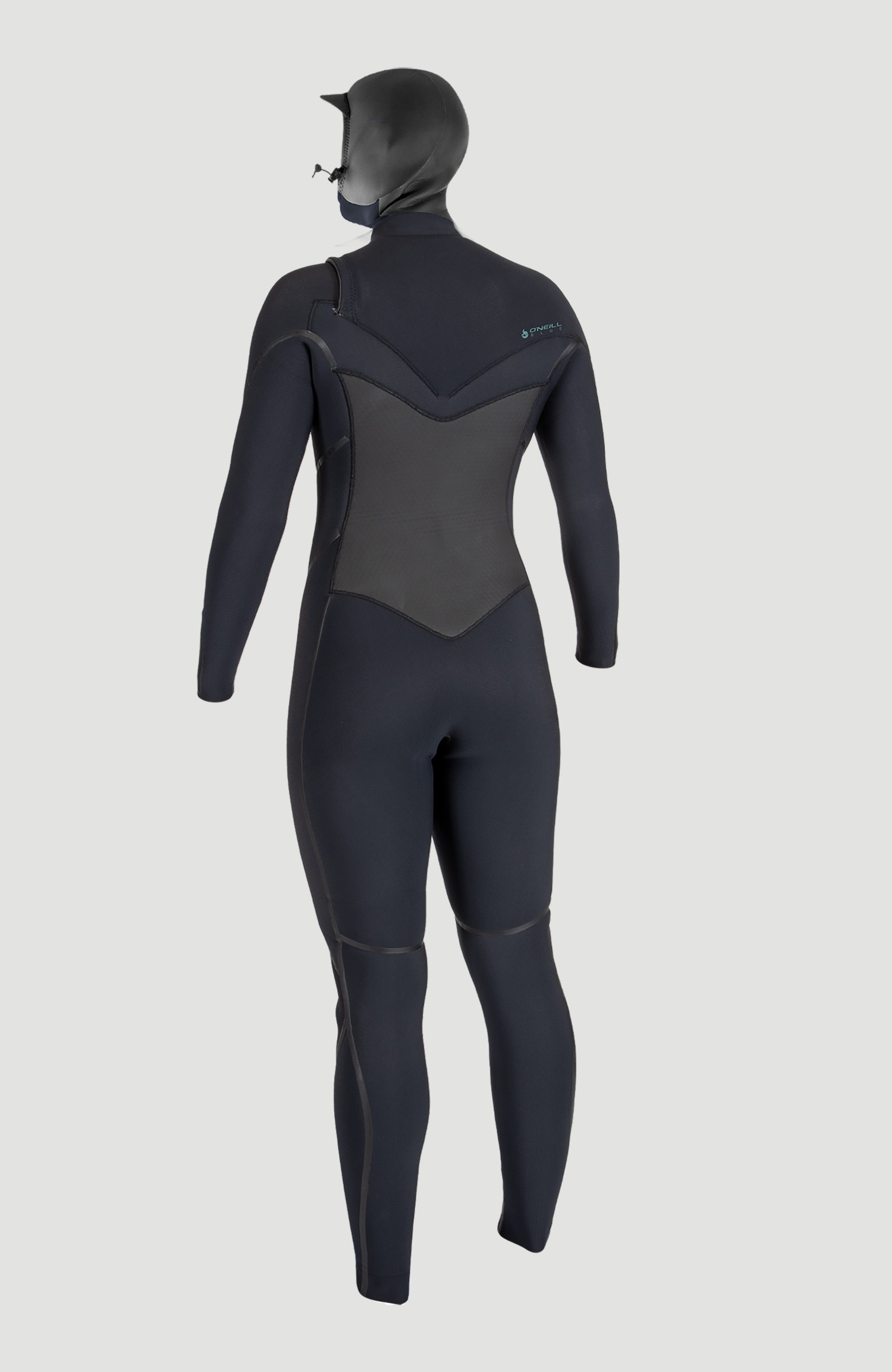 Psycho Tech 6/4mm Chest Zip Full Wetsuit with Hood | BLACK/BLACK – O'Neill